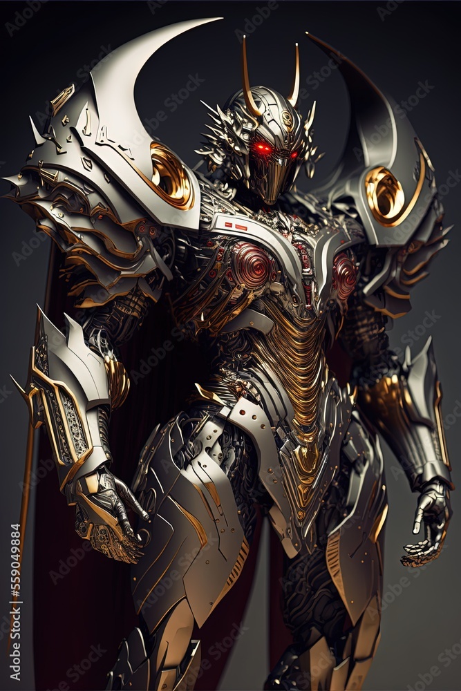 Silver Samurai Concept Art
