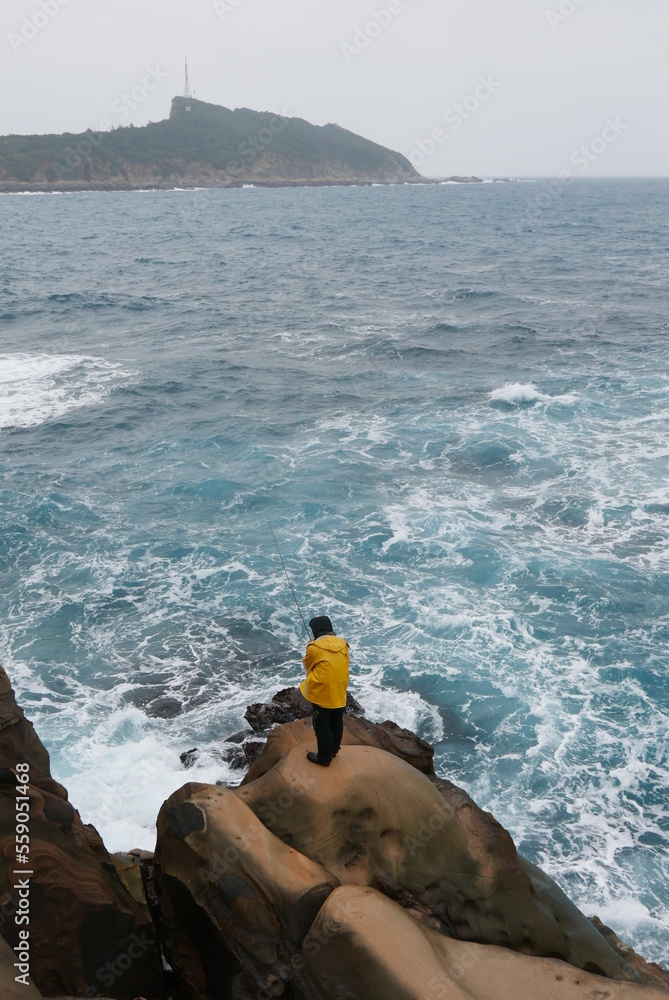 Yehliu is a cape of about 1,700 meters long formed by Datun Mountain ...