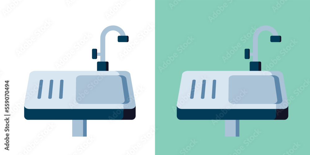 Kitchen sink icon, Sink icon, kitchen symbol, Hand basin symbol, Wash ...