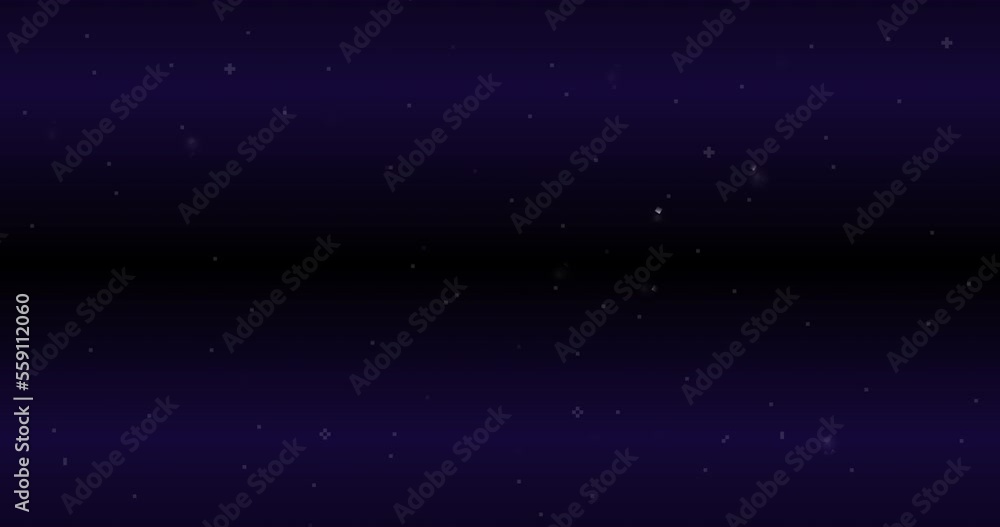 Pixel sky backgrounds. For video retro game. Seamless Loop animation ...