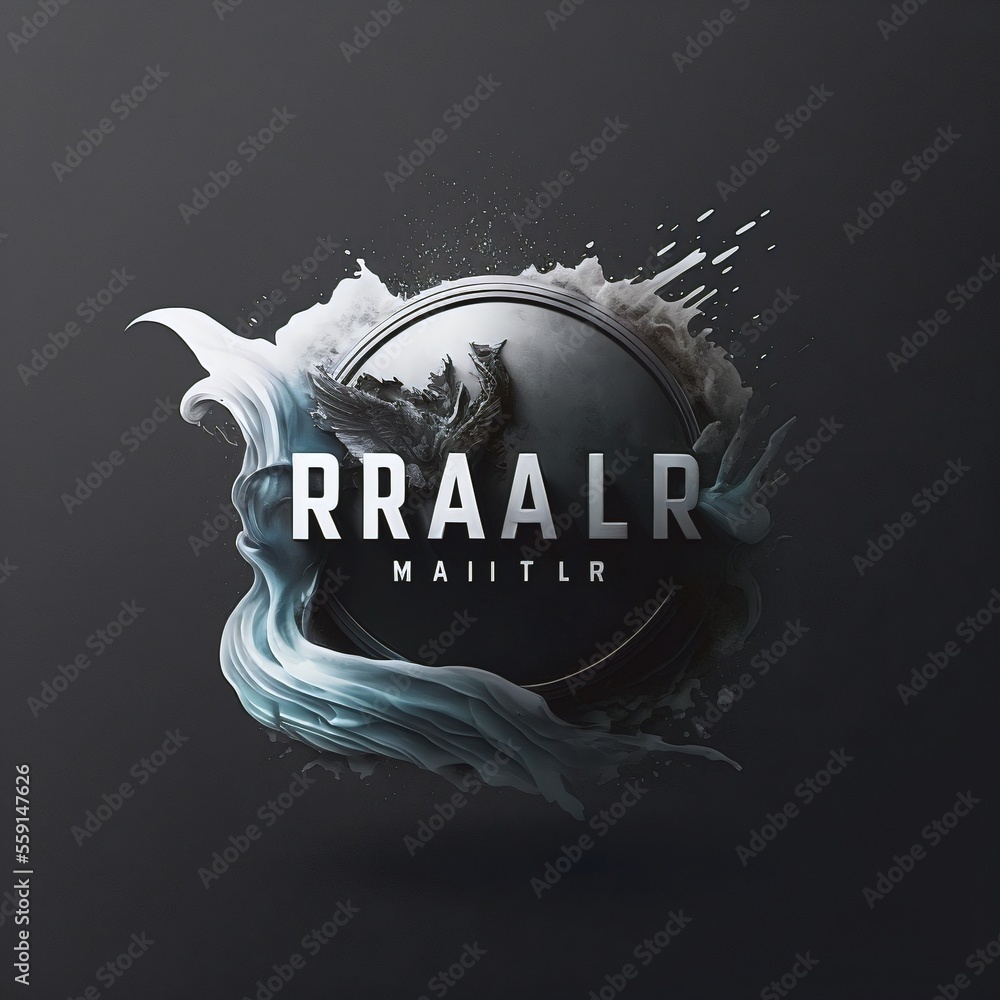 A sleek and modern 3D logo embodies innovation with its use of cutting ...