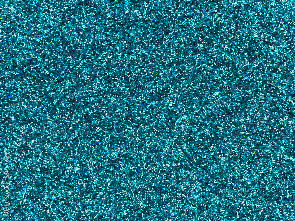 Cyan glitter for texture or background sparkling shiny wrapping paper ...