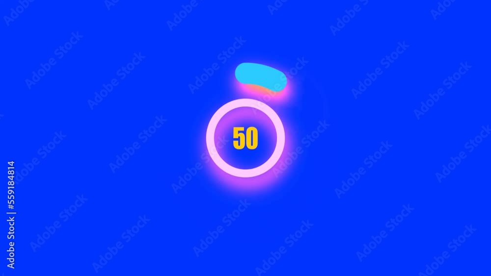 glowing digital technology circle processing on loading bar animation ... glowing digital technology circle processing on loading bar animation ...
