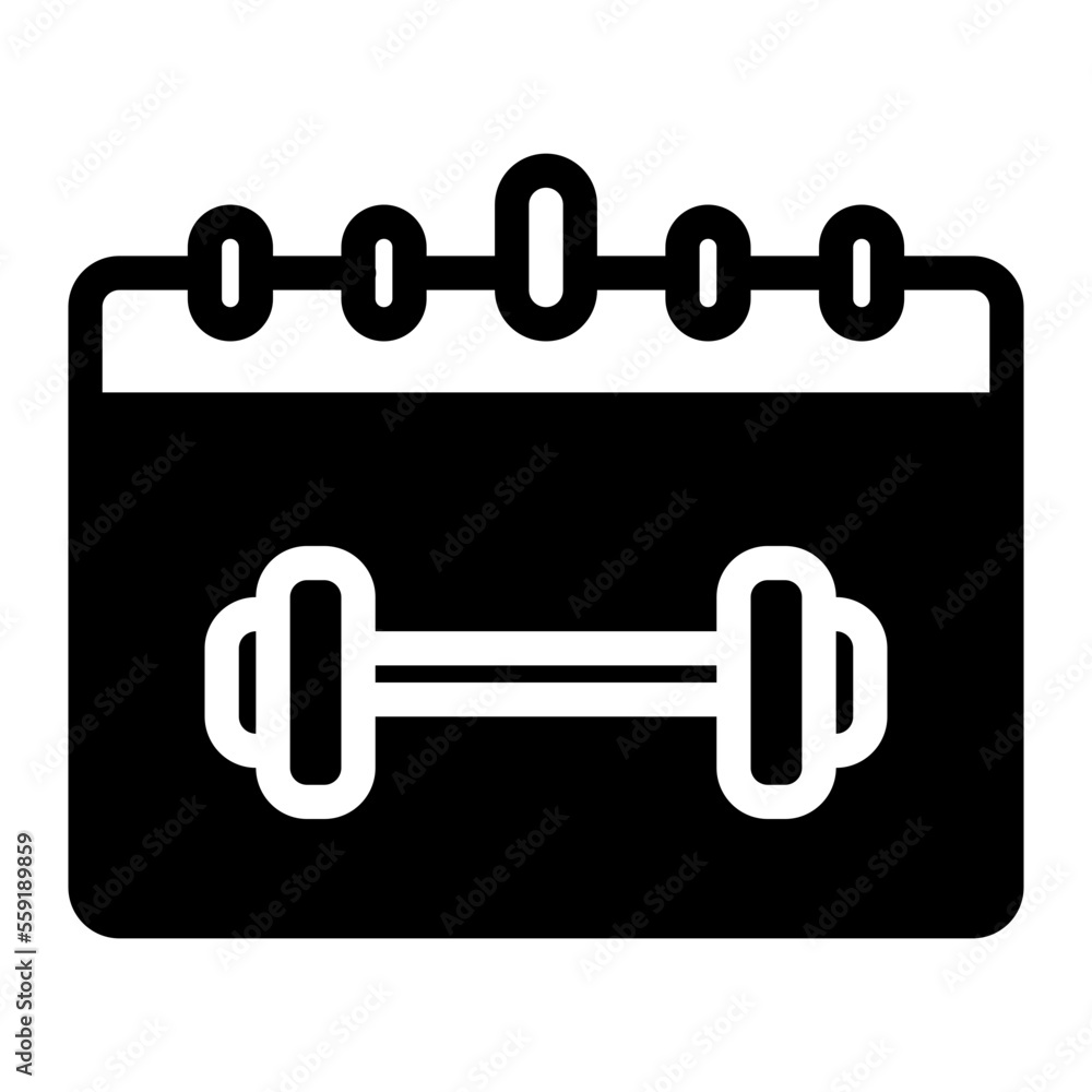 training plan calendar planing schedule task Stock Vector | Adobe Stock