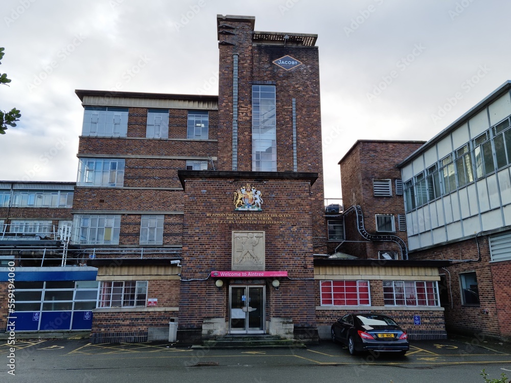 Aintree Liverpool UK 01 07 23 Jacobs factory owned by Jacob Fruitfield ...