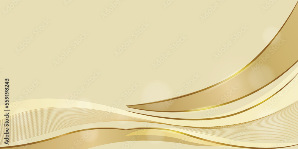 Luxury gold graphic template background design Stock Vector | Adobe Stock