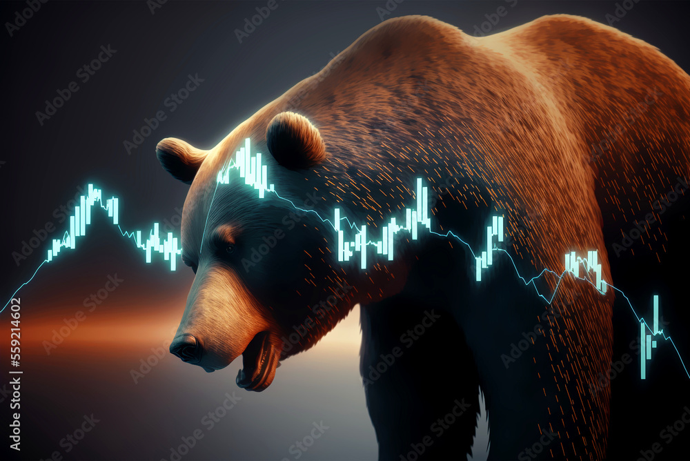 stock market crash caused by, economic graph with diagrams, business ...