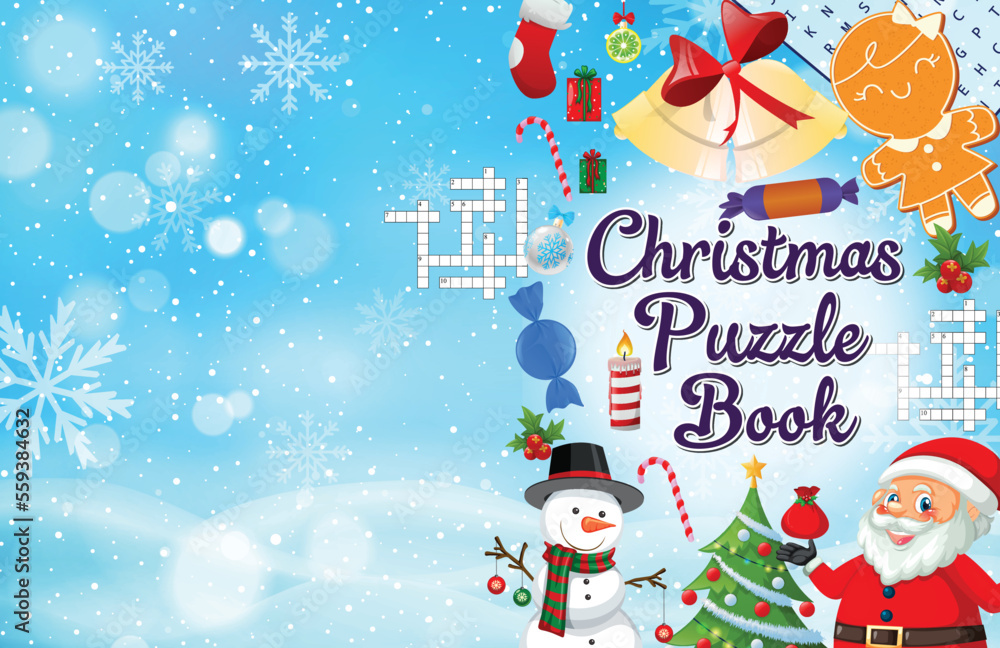 Activity Book Cover Design Stock Vector | Adobe Stock