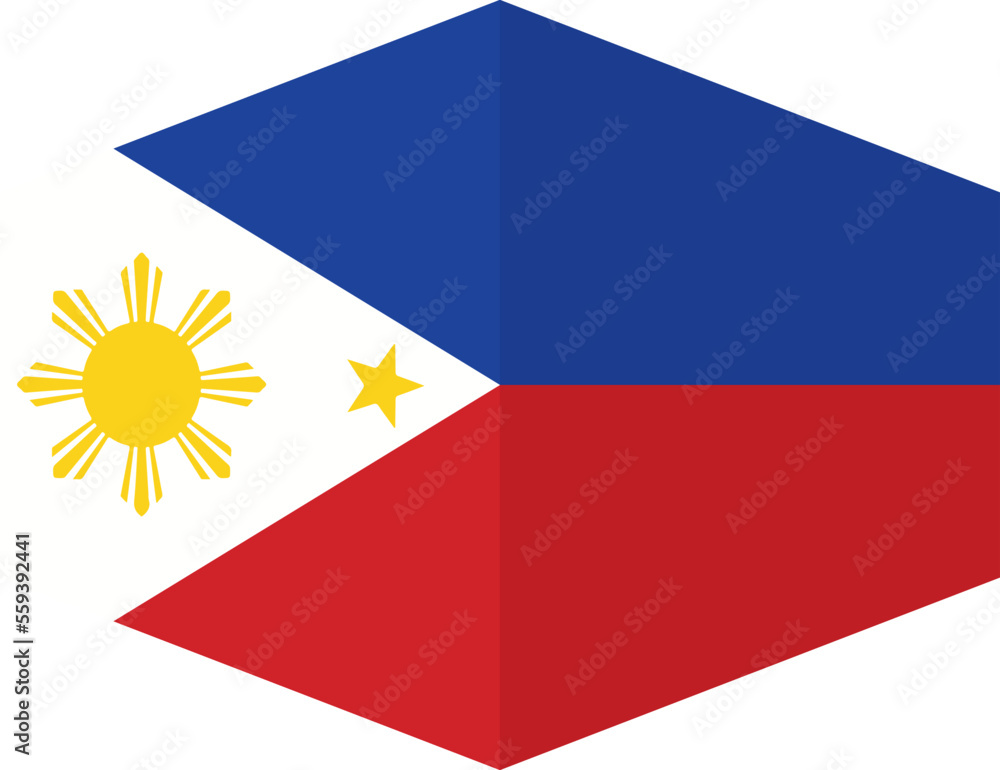 Philippine flag background with cloth texture.Philippine Flag vector ...