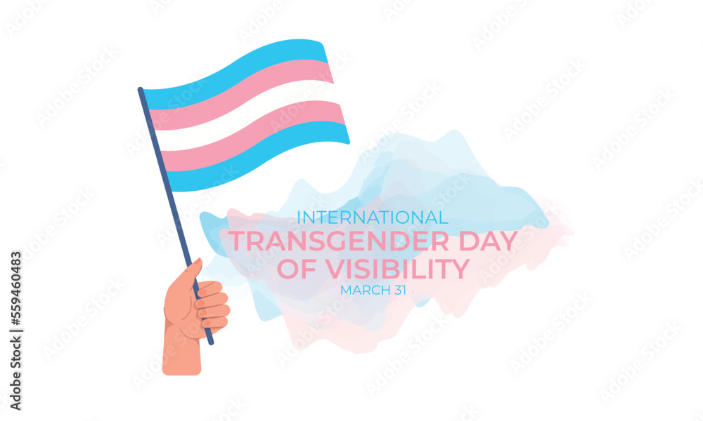 International Transgender Day of Visibility vector, World sexual health ...