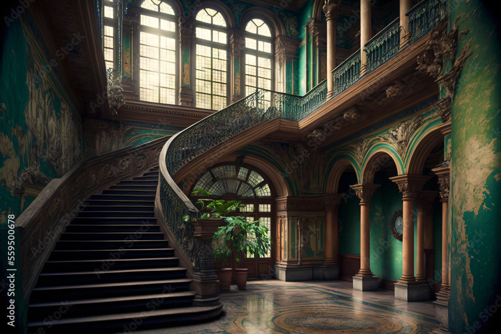 old forgotten orphanage, inside a abandoned building, lost places ...