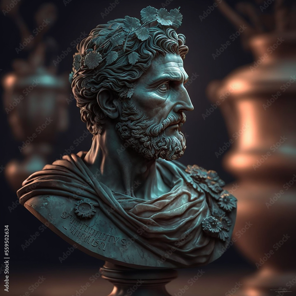 septimius severus roman emperor. Created with Generative AI technology ...