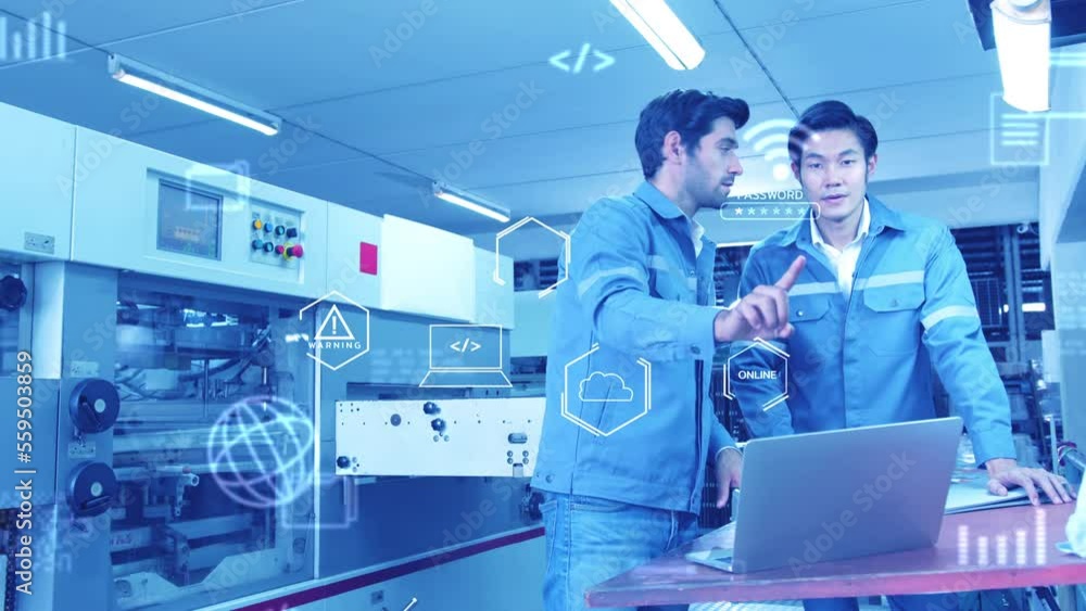 AI Engineer smart factory machine augmented reality digital technology ...