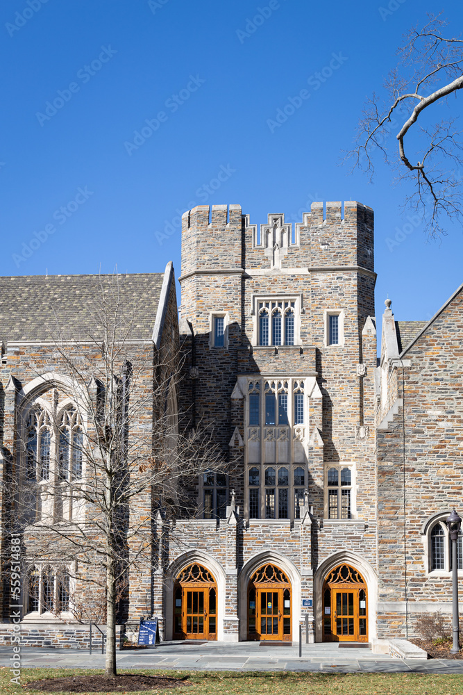 Durham, NC; 01/05/2023; Photo of the Perkins Library on the cmpus of ...