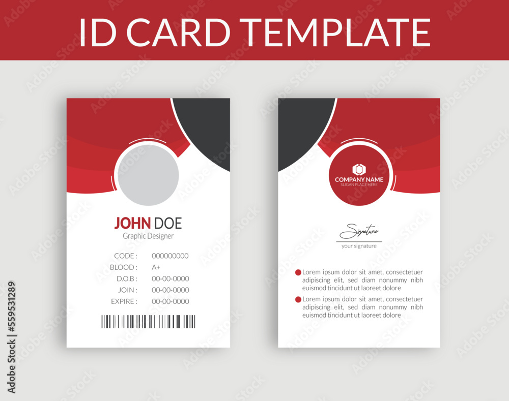 Driver license icon. Driver id card vector license.Simple realistic ...