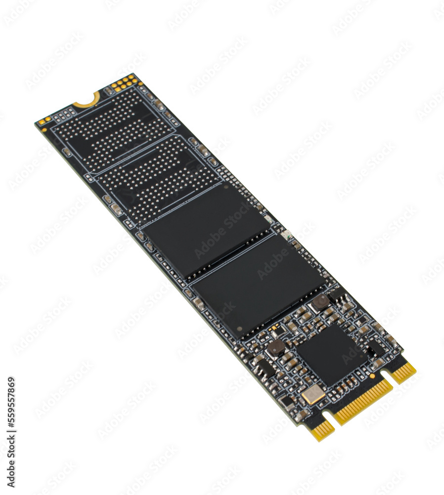 SSD drive, form factor M.2 Stock Photo | Adobe Stock