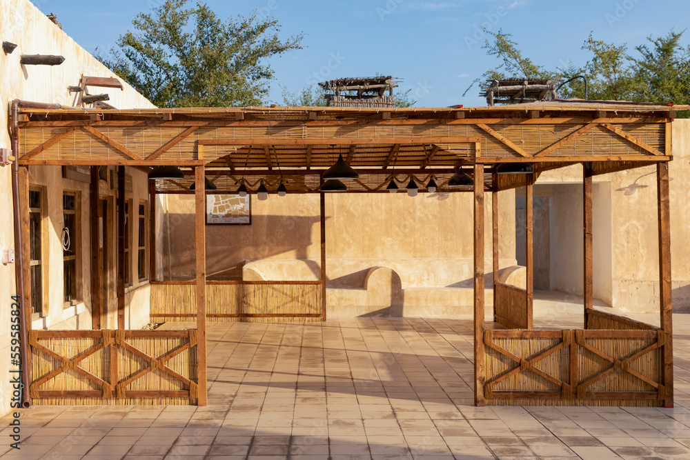 The old Al-Wakra market is one of the beautiful tourist places that ...