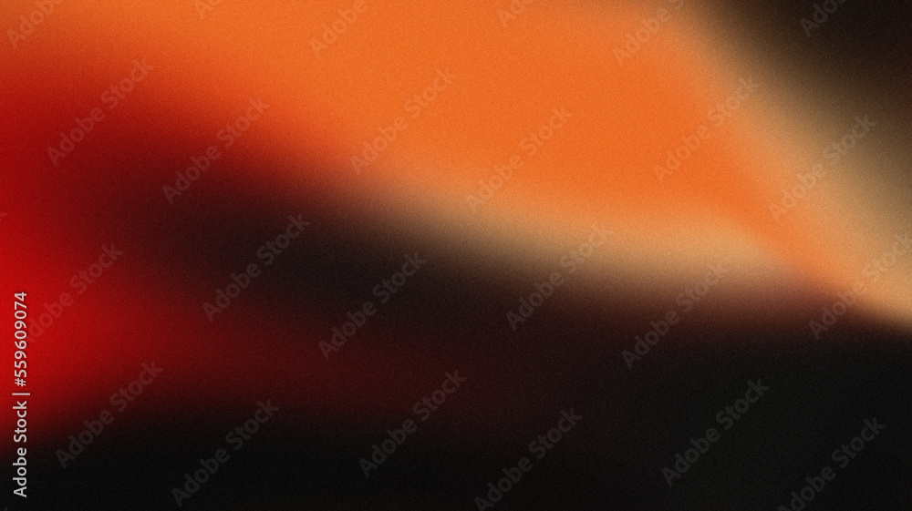 Orange black colors gradient background, grainy texture effect, web ...