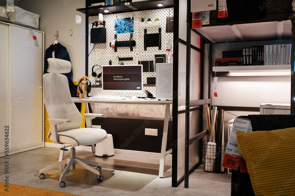 PENANG, MALAYSIA - NOV 24, 2021: IKEA brand new IKEA collaboration ASUS ...