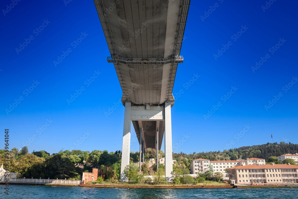 Bosphorus Bridge; also called 15 july martyrs bridge or 15 temmuz ...