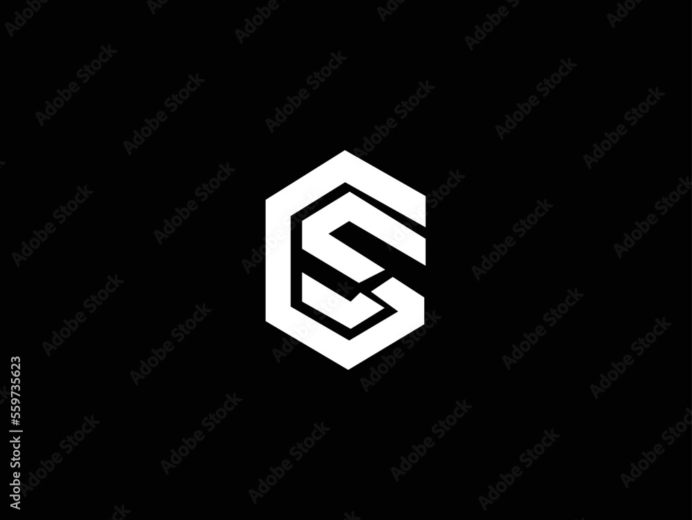 Letter GS logo icon design template elements Stock Vector | Adobe Stock