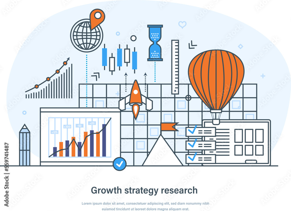 Growth strategy research, business analysis and data analytics ...