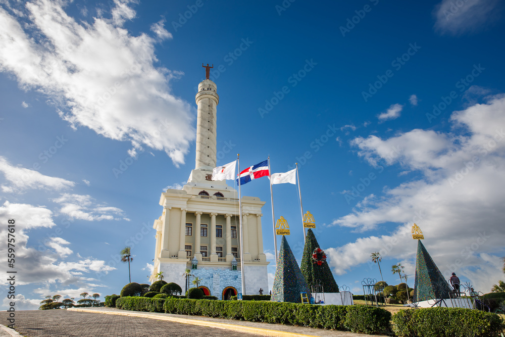 The Monument to the Heroes Santiago De Los Caballeros in the Dominican ...