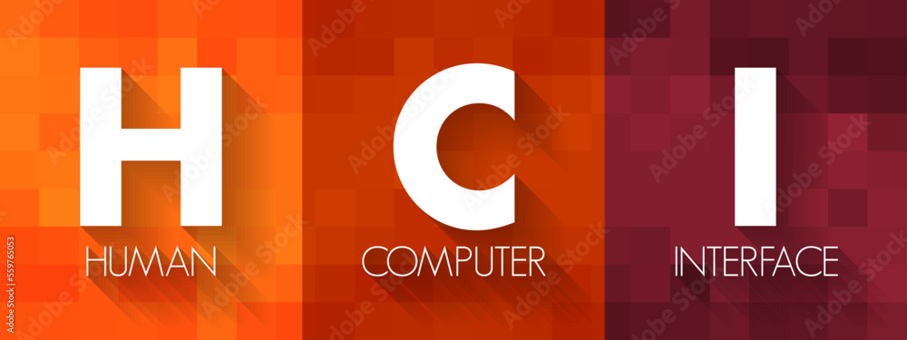 HCI - Human Computer Interface the man-machine studies or man-machine ...