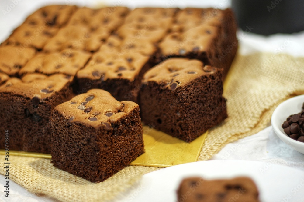 Taiwanese Castella cake. homemade chocolate cake so soft and delicious ...