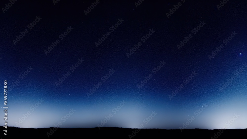 Clean night sky with stars background. Stock Illustration | Adobe Stock