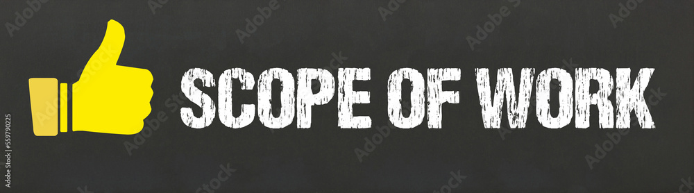 Scope of Work Stock Illustration | Adobe Stock