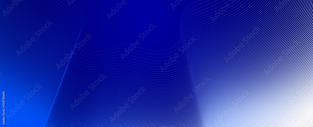 Linear abstract background, vector design 3D lines in perspective ...
