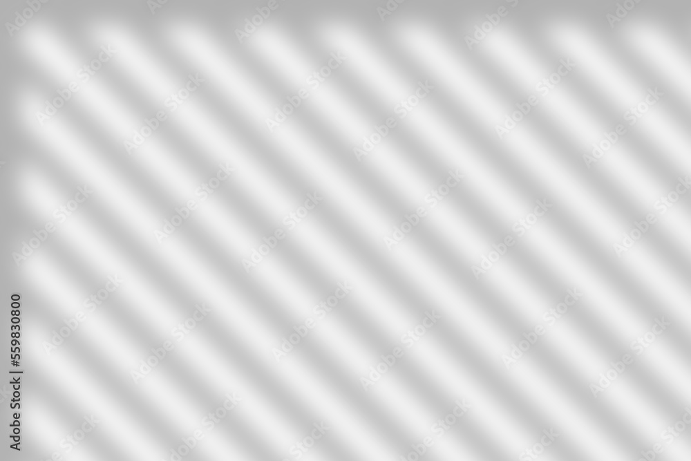 Window natural shadow overlay effect on white texture background, for ...