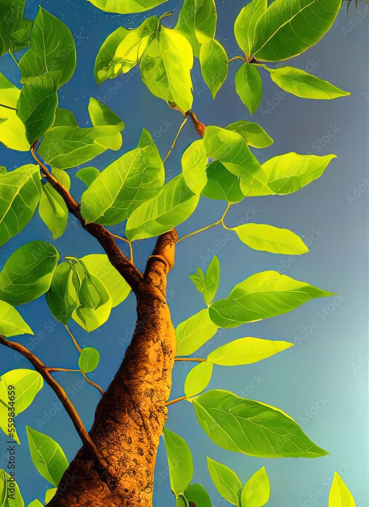 Neem Tree नीम Nimtree Indian Lilac Azadirachta indica 1 Species Stock ...