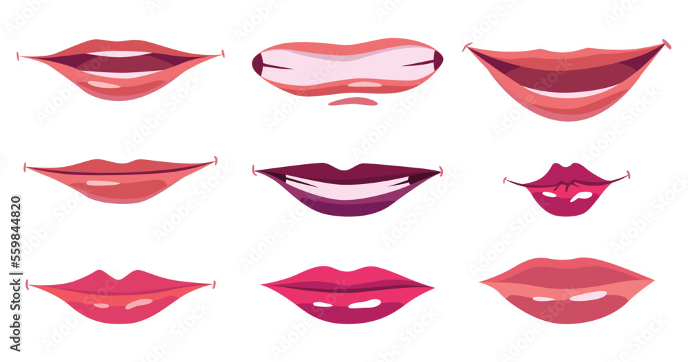 Face construction element, avatar creation with head parts. Vector ...