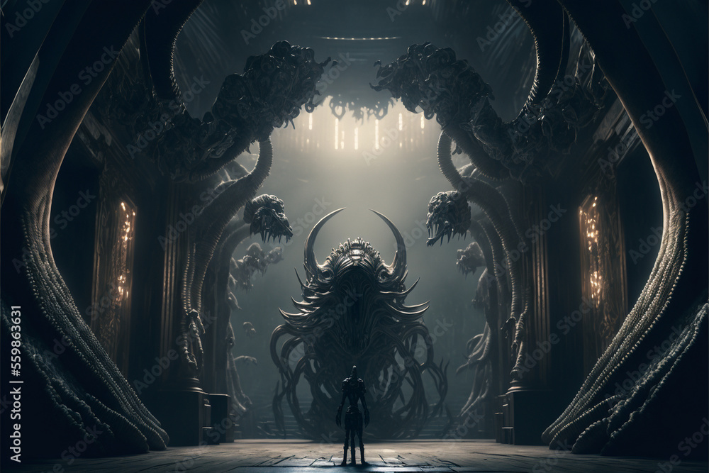 Generative AI, incredible fantastic backdrop, abstract background ...