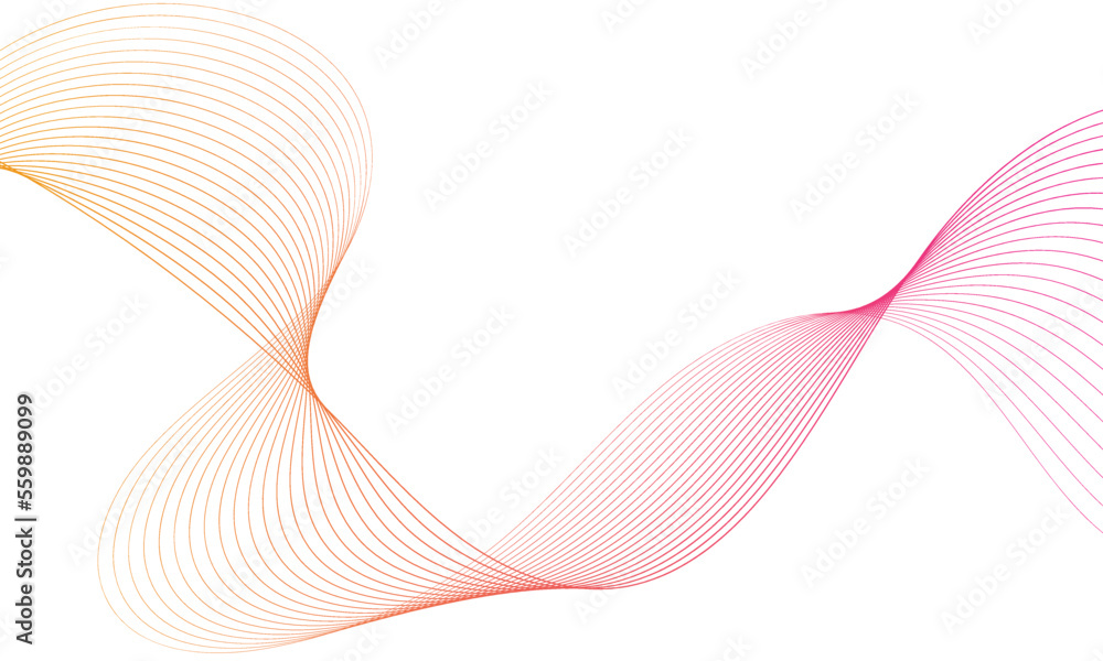 Abstract colorful luxury background with wave element for design ...