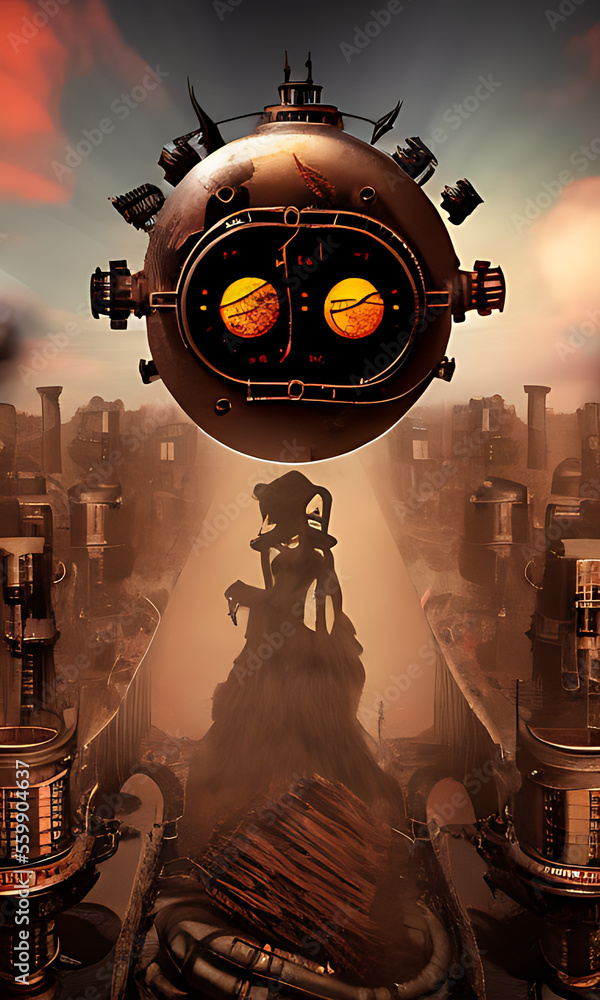 : Generative AI, weirdcore based vivid impact images depicting ...