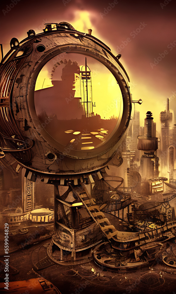 : Generative AI, weirdcore based vivid impact images depicting ...