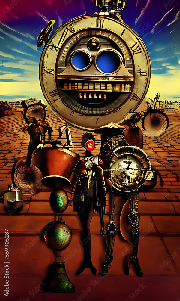 : Generative AI, weirdcore based vivid impact images depicting ...