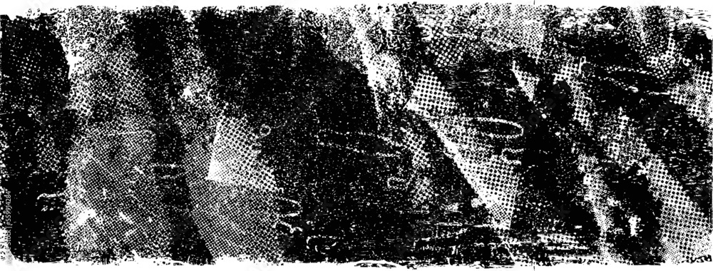 Vetor de Glitch distorted grunge layer . Noise destroyed texture ...