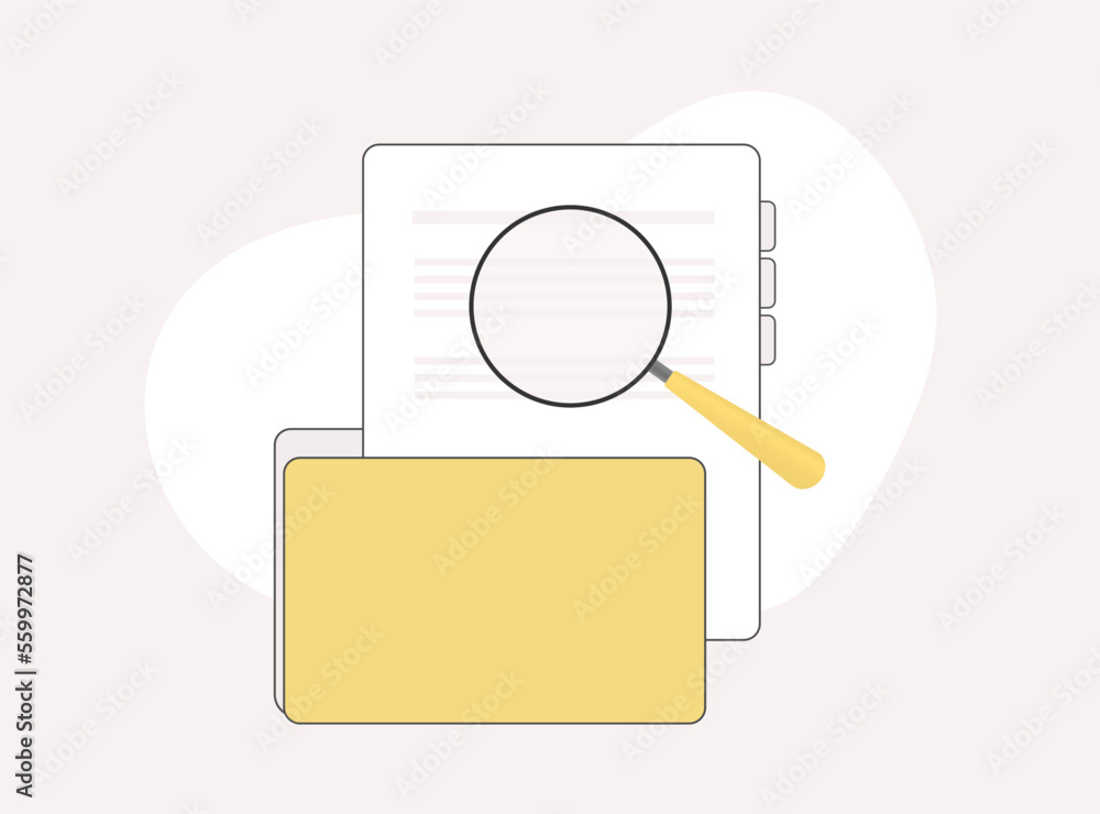 Vecteur Stock Business Directory vector icon concept. Computer folder ...