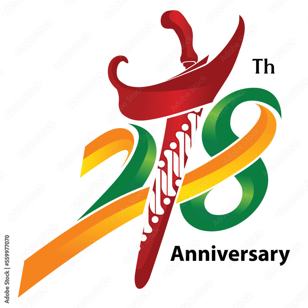 Number of 278 modern classic anniversary design with ethnic traditional ...