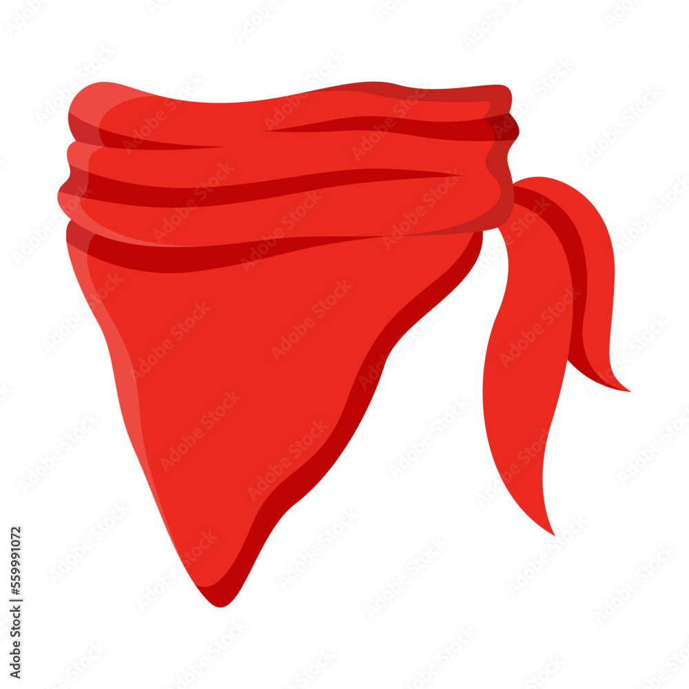 Cowboy or Texas element vector illustration. Cartoon drawing of Red ...