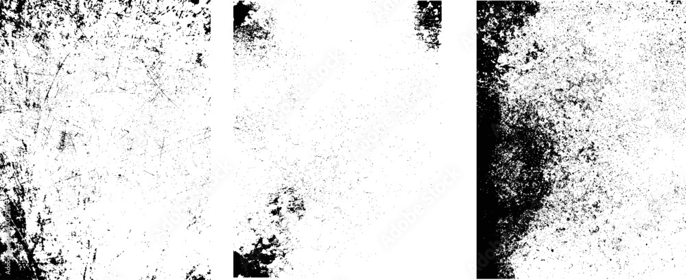 Grunge Urban Backgrounds set.Texture Vector.Dust Overlay Distress Grain ...