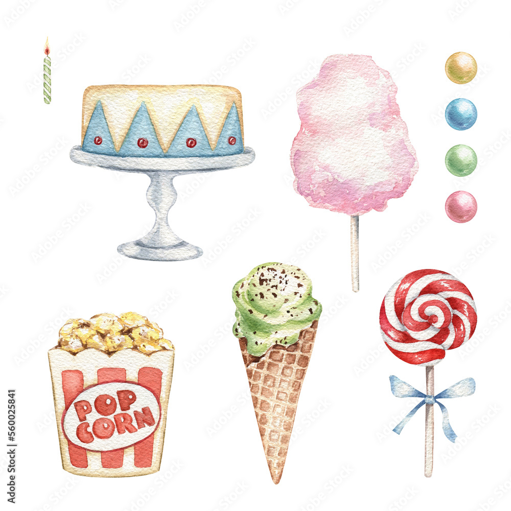 Candy Circus Clipart Images