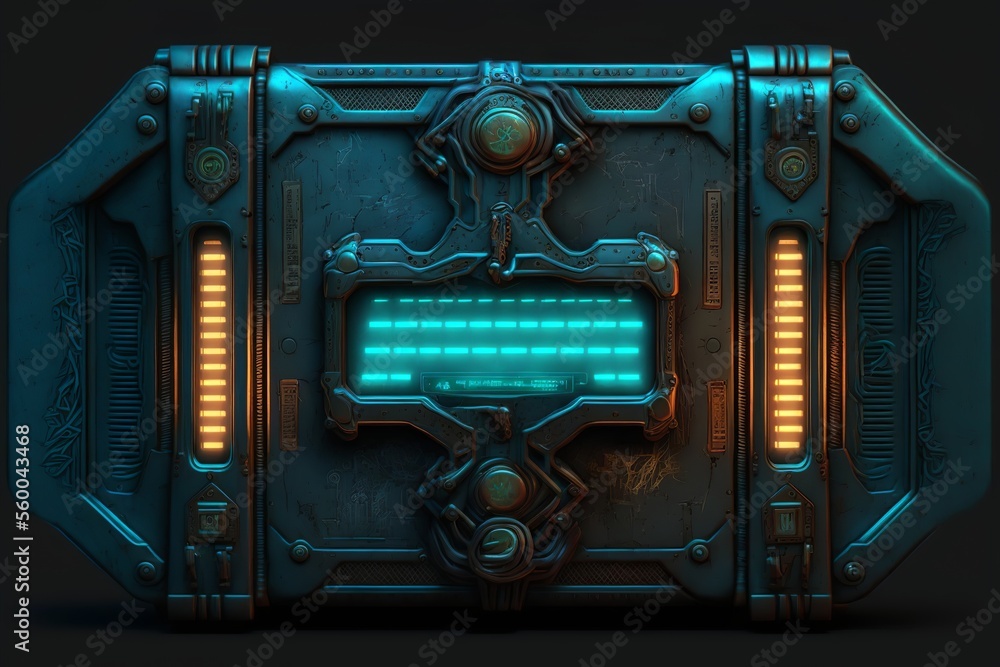 Deep sea submarine equipment interface with sonar terminal monitor ...