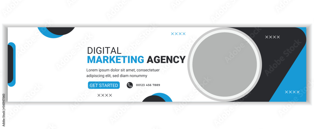 background for LinkedIn banner, LinkedIn cover photo design Stock ...