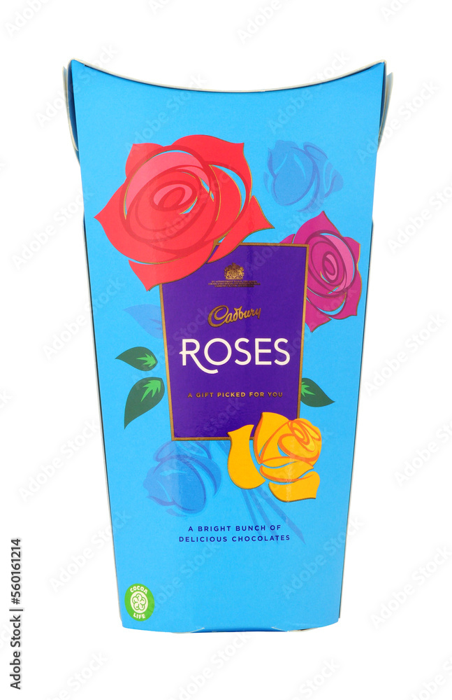 Cadbury roses carton an assortment of classic chocolates treats Stock ...