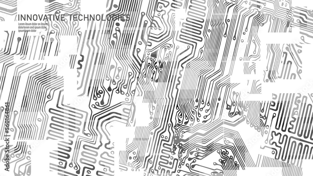 Circuit board cpu microchip abstract high hi tech electric background ...